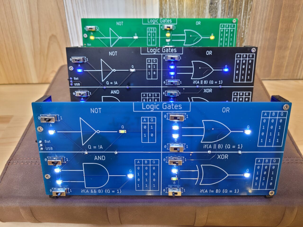 Logic Gate Display with USB Adapter | TSJ Electronics