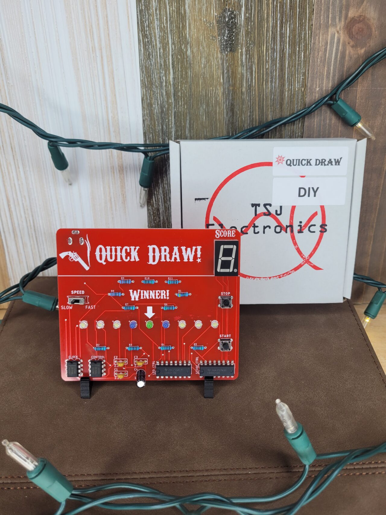 DIY Quick Draw! Retro Game Soldering Kit! | TSJ Electronics